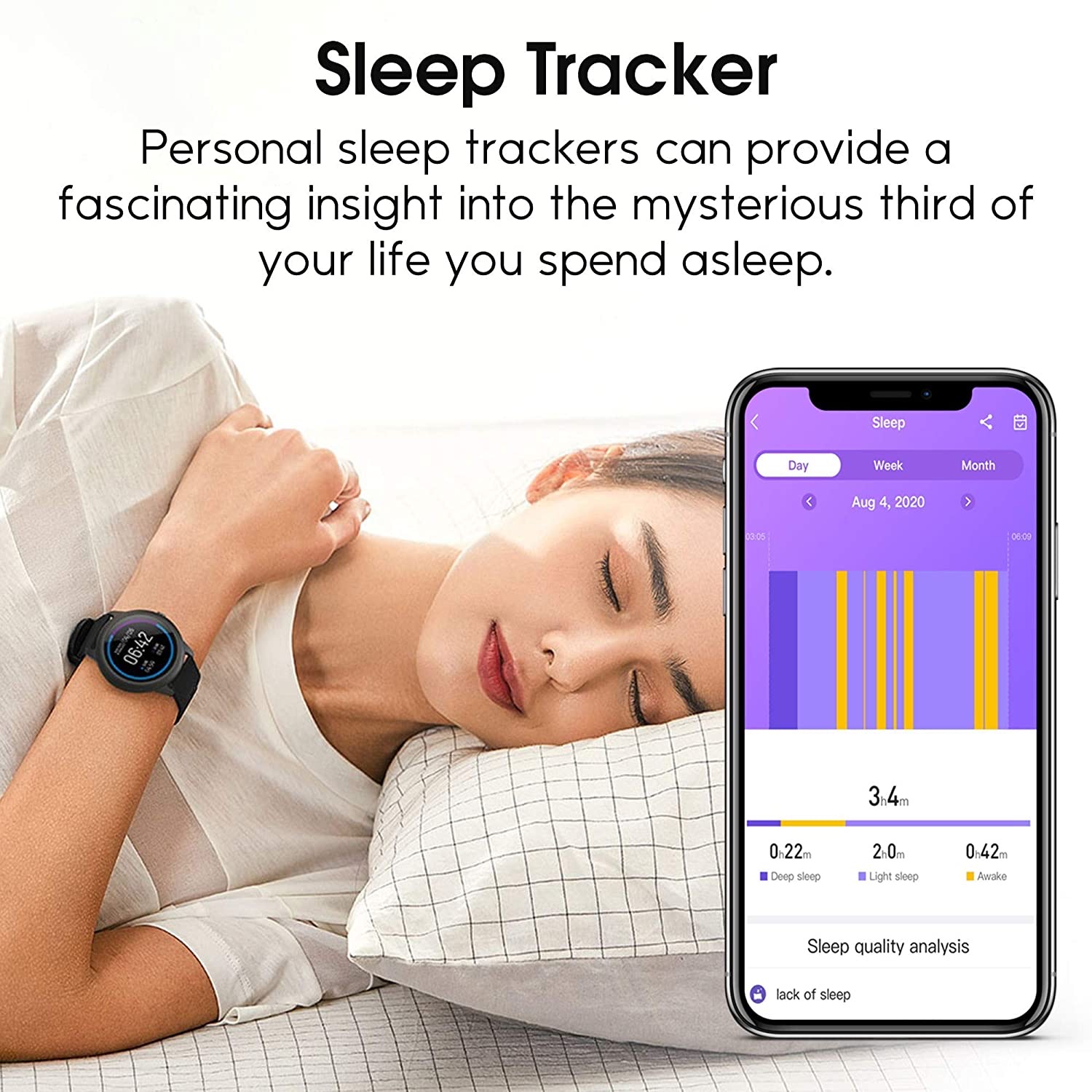 IMILAB OX KW66 (2022) Smart Watch - SpO2 Tracking | Black