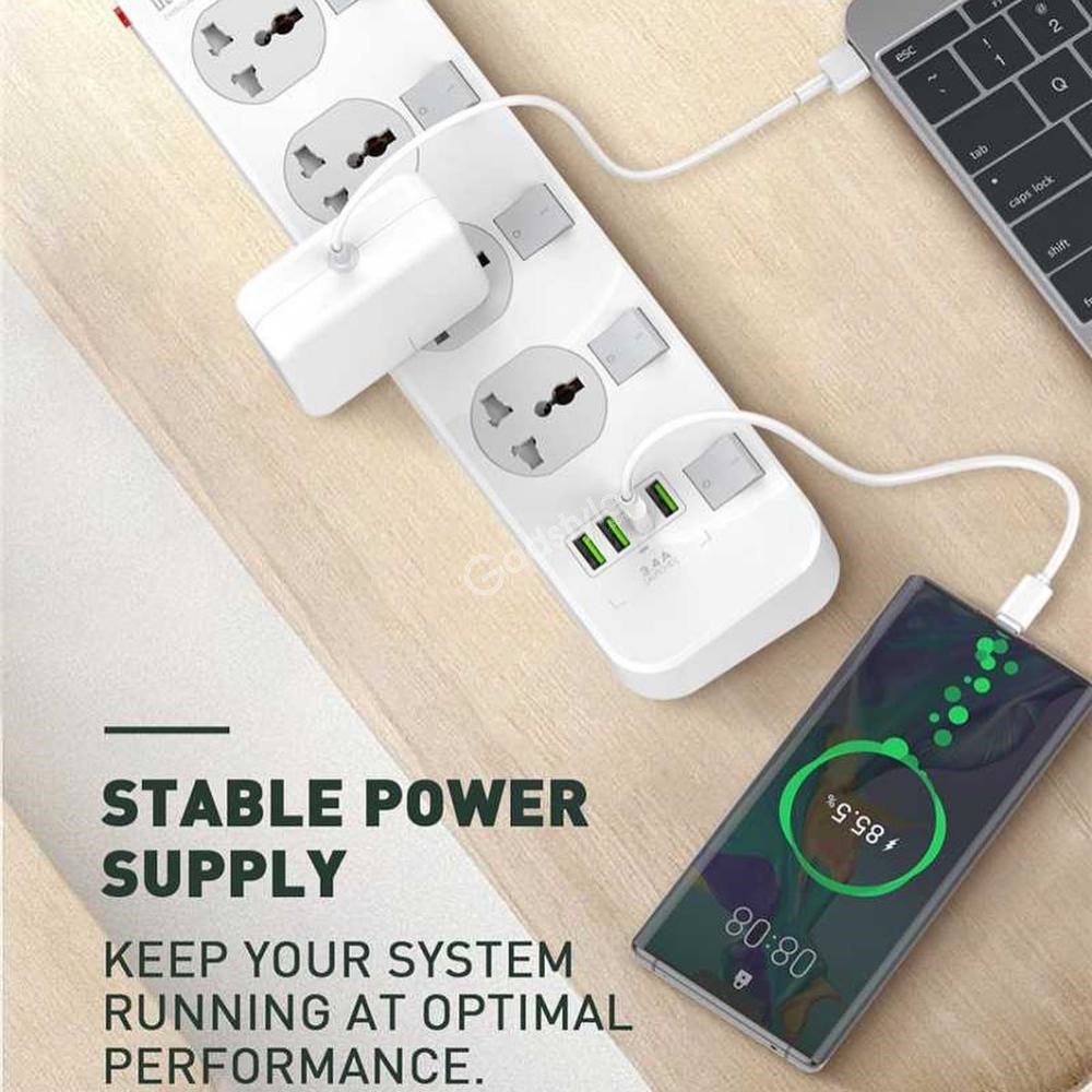 LDNIO SC4408 AC / QC Power Strip Surge Protection Socket | NoFake.lk ...