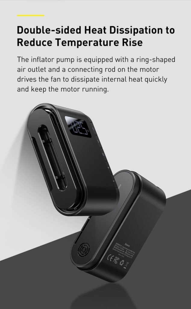 Baseus Dynamic Eye Smart Cordless Inflator Pump | NoFake.lk | NoFake ...