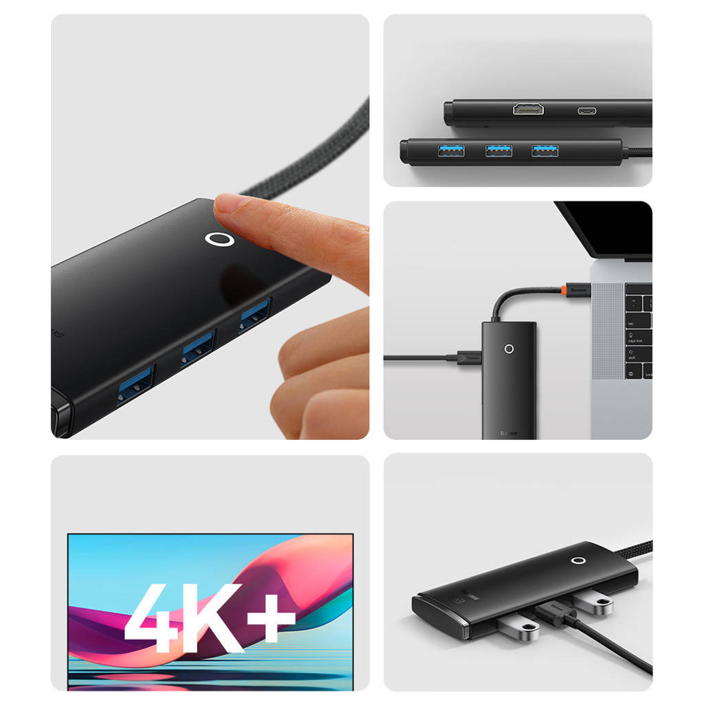 Baseus Hub Lite USB C to 5-Ports Adapter | Sri Lanka