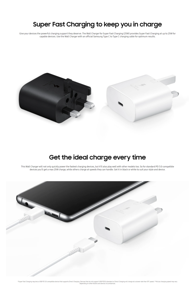 Samsung 25W Fast Charger | nofake.lk